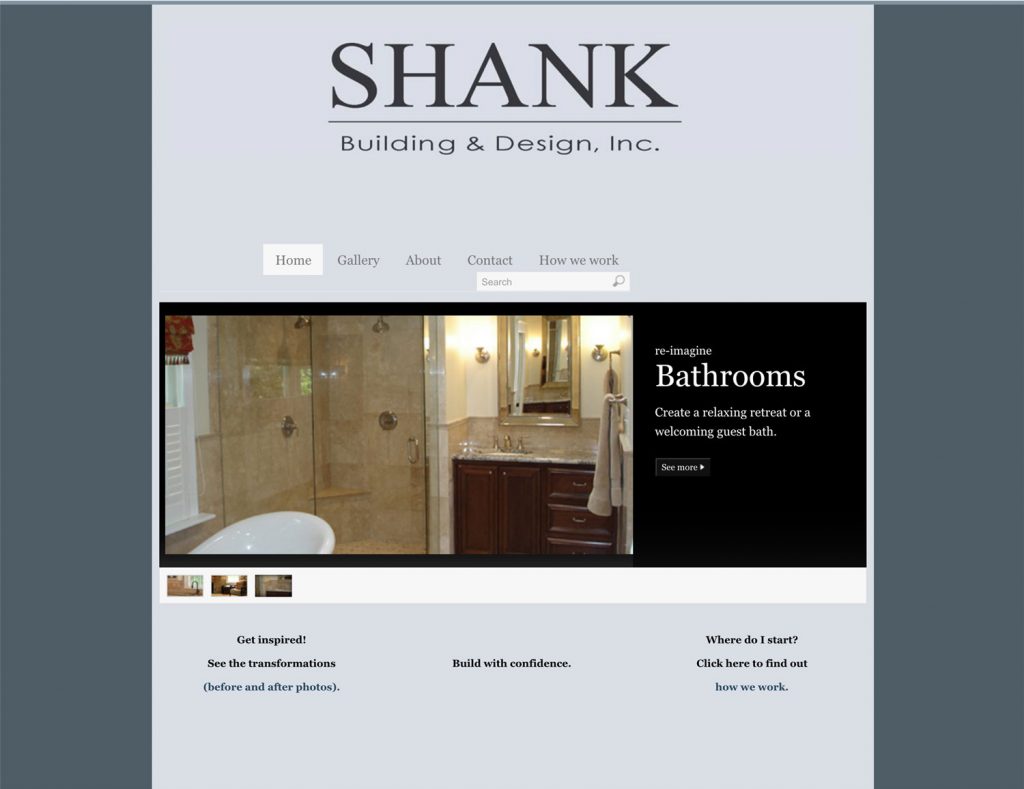 Shank Building | D3 Website Solutions